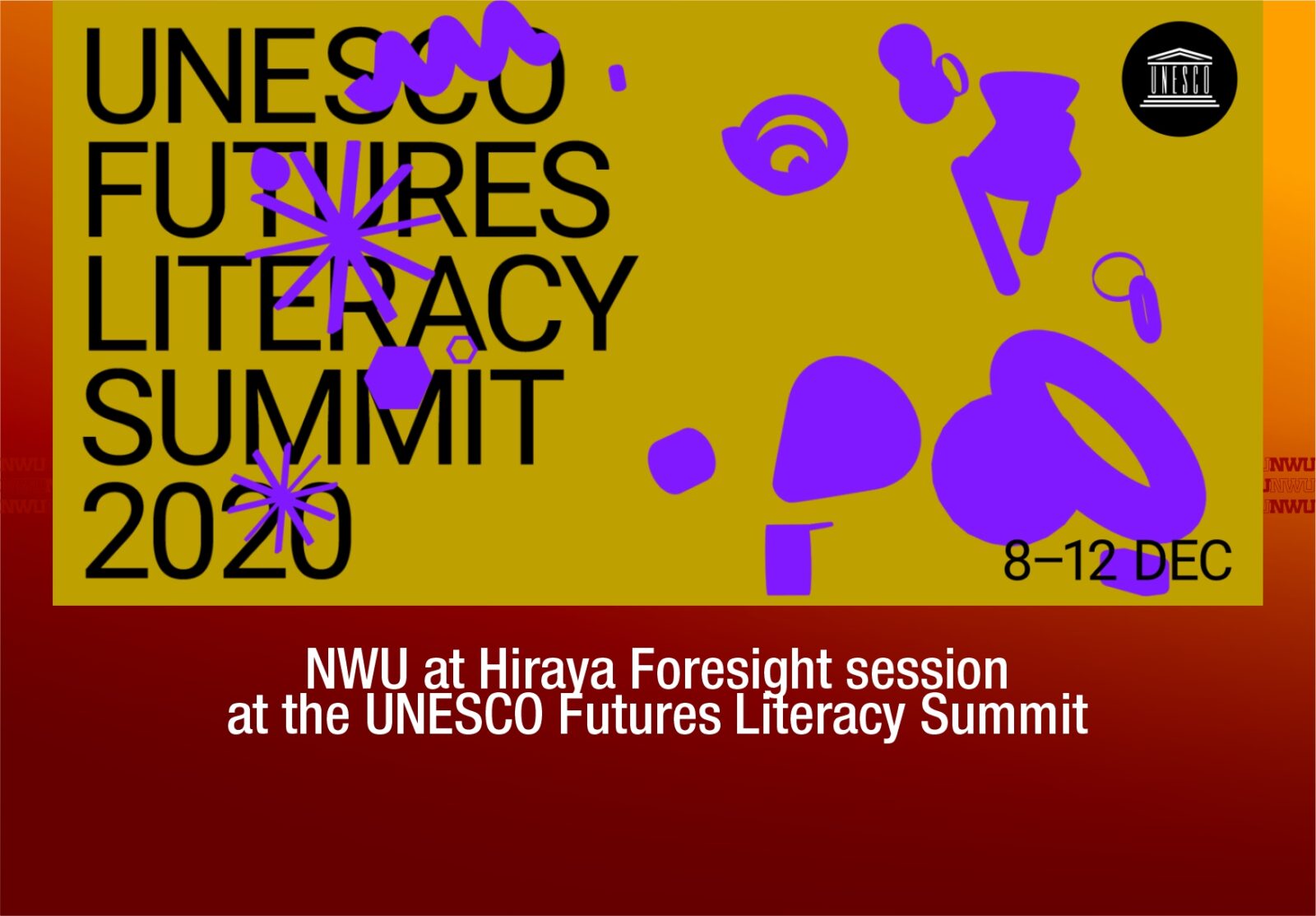 NWU at Hiraya Foresight session at the UNESCO Futures Literacy Summit ...